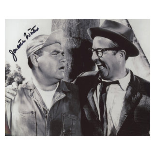 Jonathan Winters Signed Movie Photo, Custom Frame - Contemporary ...