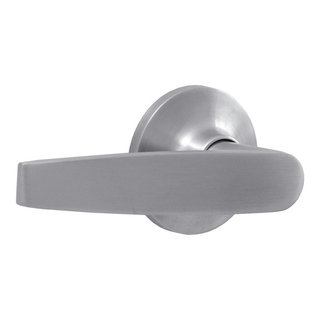 Tucson Hall/Closet Lever, Satin Chrome - Transitional - Door Levers ...