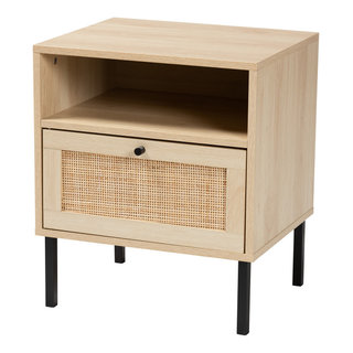 Traci Natural Rattan Collection - Tropical - Nightstands And Bedside ...