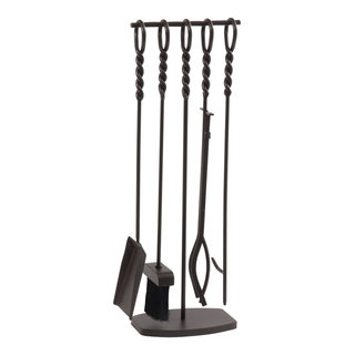 Waverly 5 Pc. Fireplace Tool Set - Traditional - Fireplace Tools - by ...