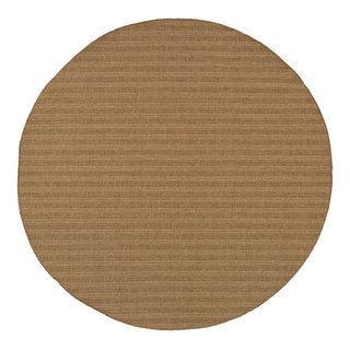 Oriental Weavers Karavia 1 Area Rug, Round 7'10" Round - Beach Style ...