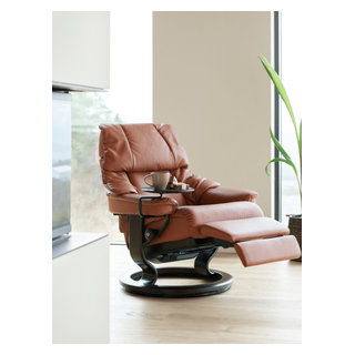 Stressless® Reno/Classic Power™ base/Paloma New Cognac - Living Room ...