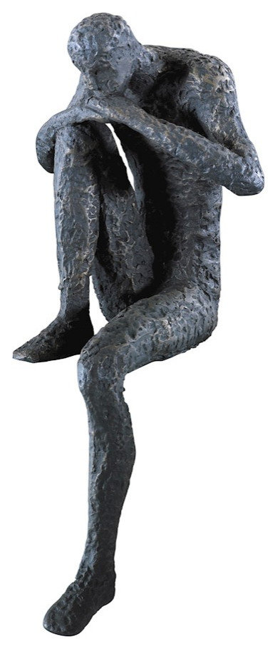 Cyan Design Thinking Man Shelf Decor, Old World - Contemporary ...