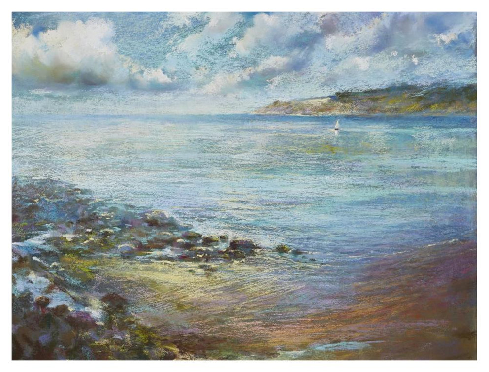 "Sail Away" Digital Paper Print by Nel Whatmore, 18"x14", 32"x42 ...