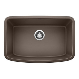 Blanco Valea 27"x18" Granite Single Bowl Undermount Kitchen Sink ...
