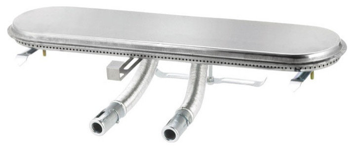 Grill Mark 25723A Grill Burner, 15.5 Inch x 7.3 Inch, Stainless Steel - Transitional - Grill ...