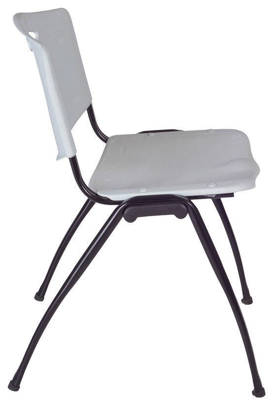'M' Stack Chair (8 pack)- Grey - Contemporary - Office Chairs - by ...