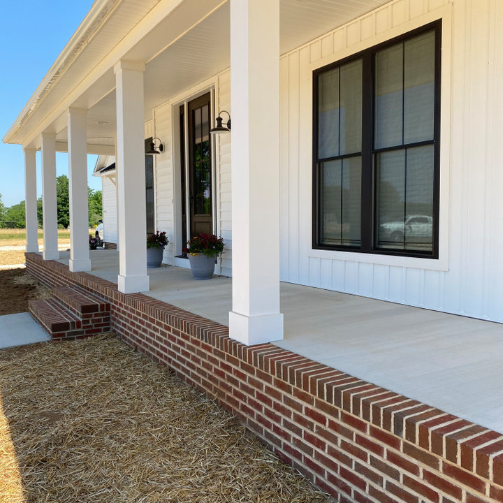 75 Brick Porch Column Ideas You'll Love - June, 2025 | Houzz