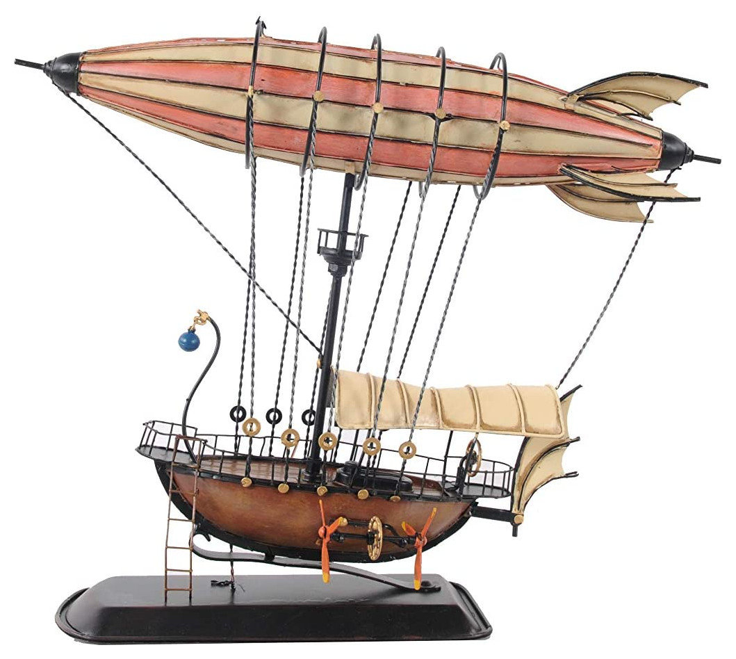 Steampunk Airship Model - Beach Style - Decorative Objects And ...