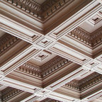 Renaissance coffered ceiling - Traditional - Living Room - New York ...