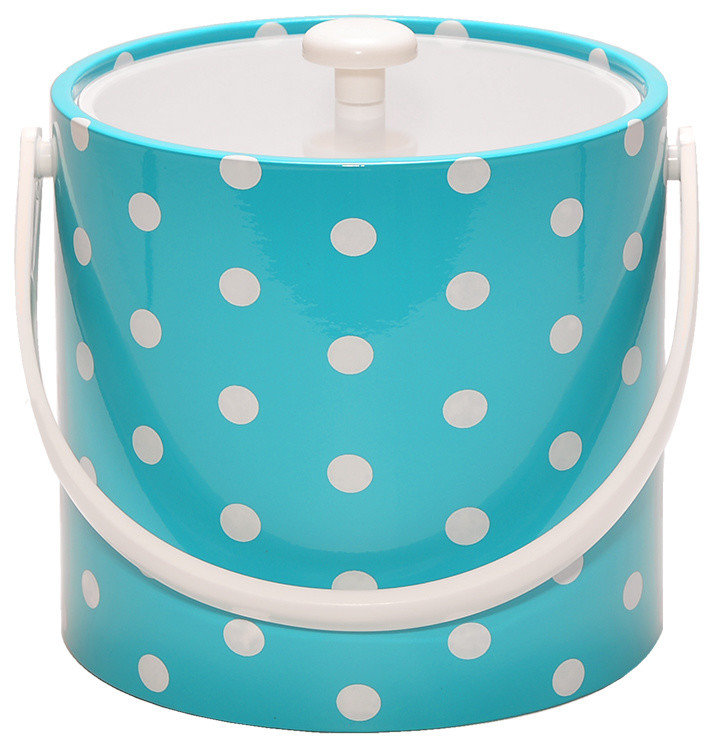 Ice Bucket, Red Polka Dots - Ice Tools And Buckets - by Mr. Ice Bucket ...