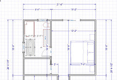 Primary suite addition layout help!