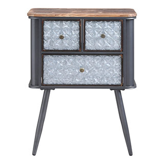 Forester Collection 3 Drawer Side Table - Midcentury - Side Tables And ...