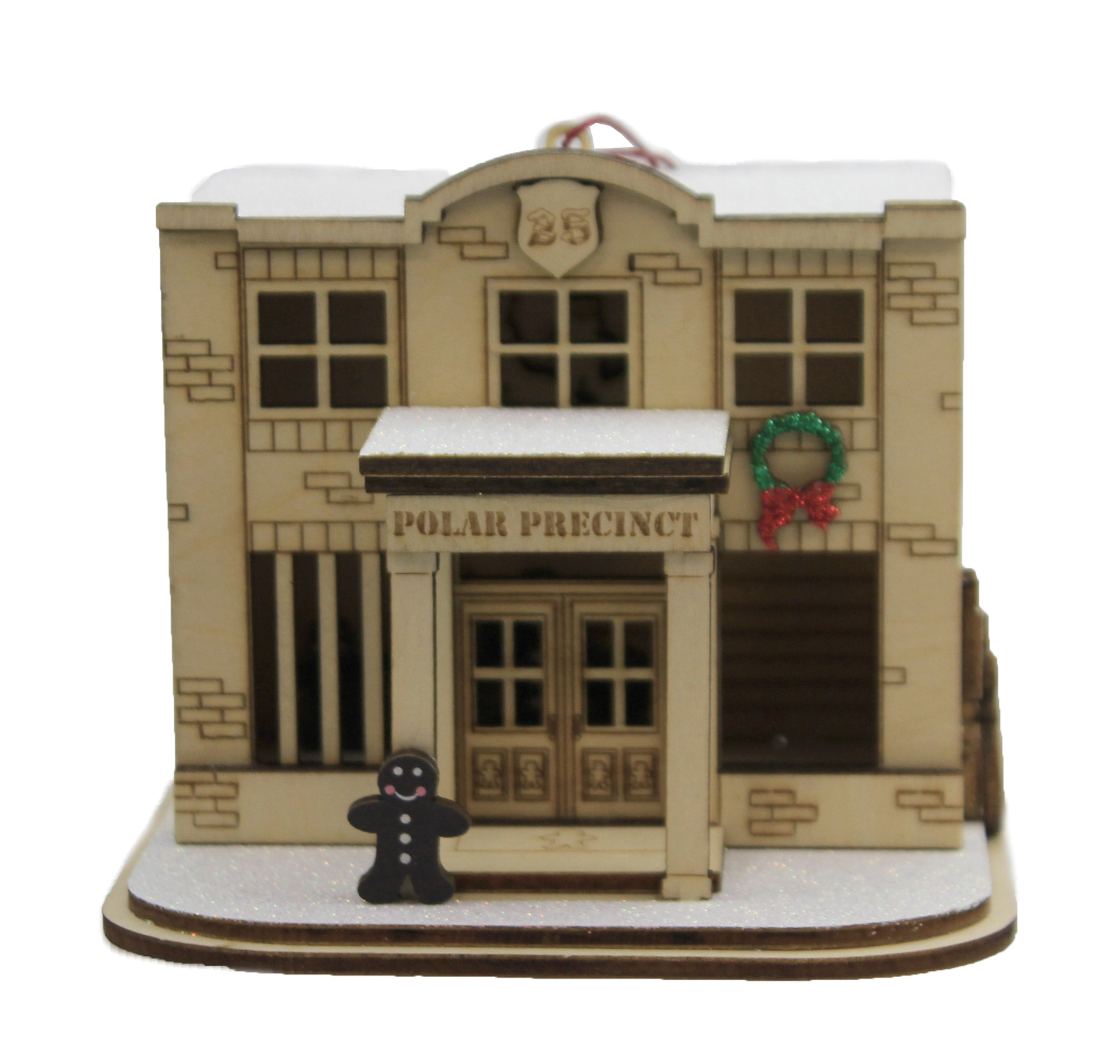 Ginger Cottages Polar Precinct Christmas Ornament, 3.75 In H X 3.75 In ...