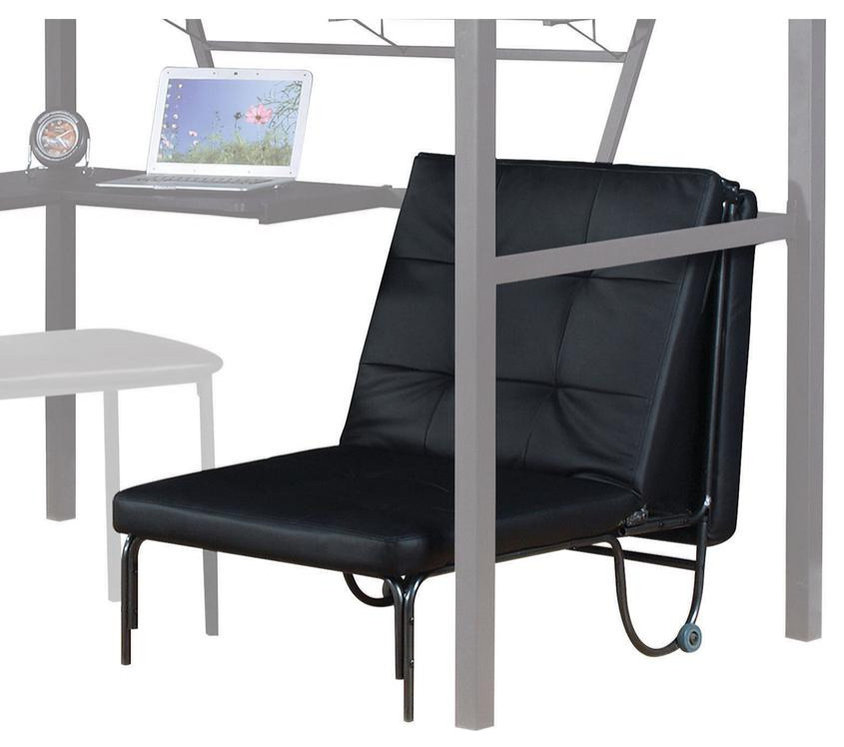 Senon Chair, Black - Industrial - Loft Beds - by Bison Commerce | Houzz
