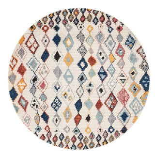 Contemporary Radiance Area Rug, Round 4' - Contemporary - Area Rugs ...