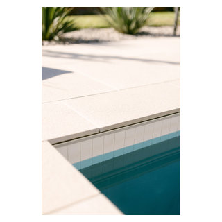 Vertical Subway Tile For Pool Coping - Contemporary - Pool - Salt Lake ...