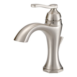 Draper Single Handle Lavatory Faucet w/ Metal Pop-Up Drain Chrome ...