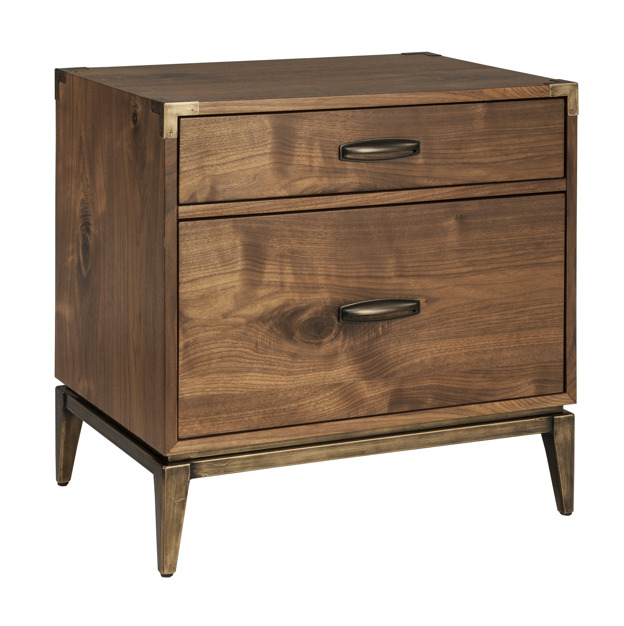 Modus Adler Nightstand, Natural Walnut - Midcentury - Nightstands And Bedside Tables - by AMOC ...