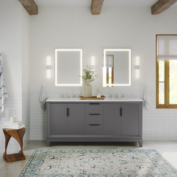The 15 Best 72-Inch Bathroom Vanities | Houzz