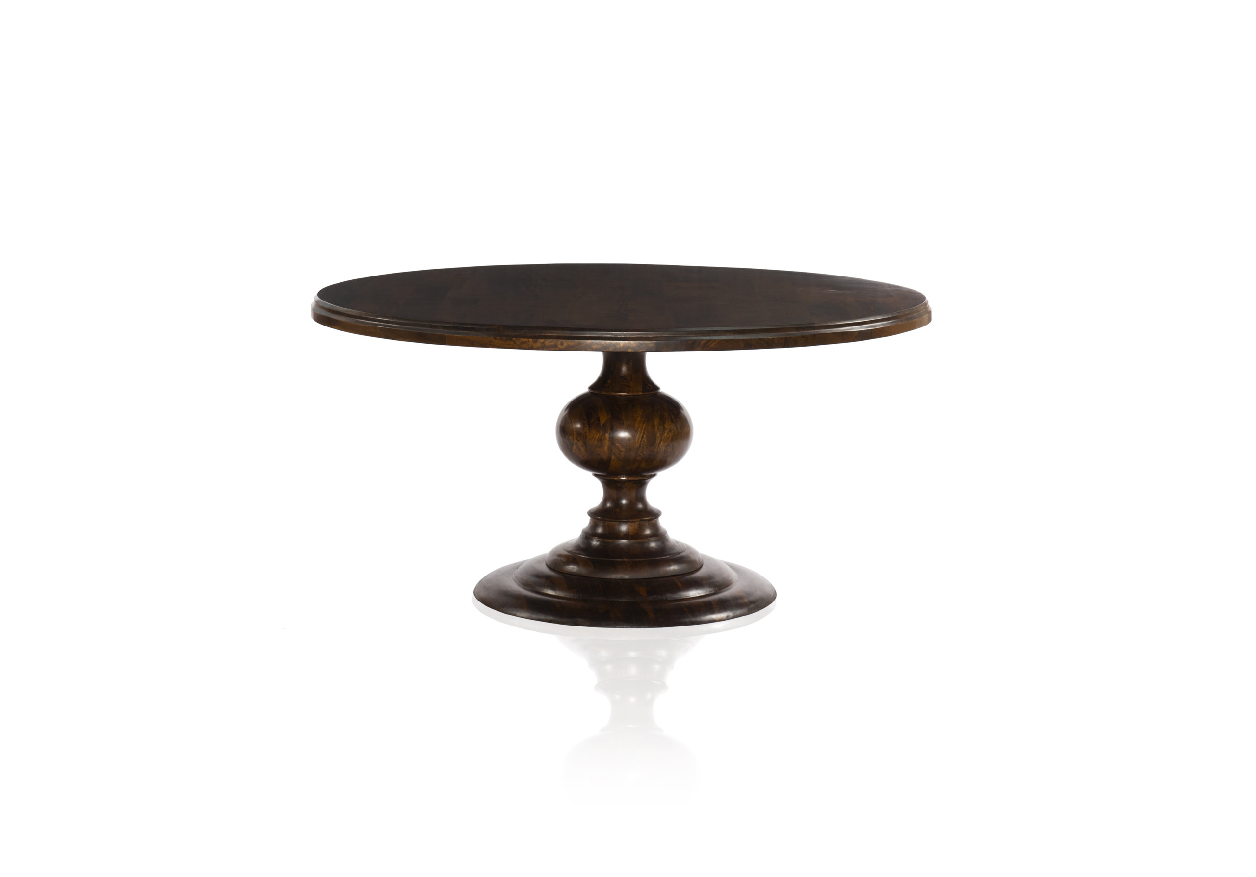 Magnolia Round Dining Table, 60" - Traditional - Dining Tables - by ...