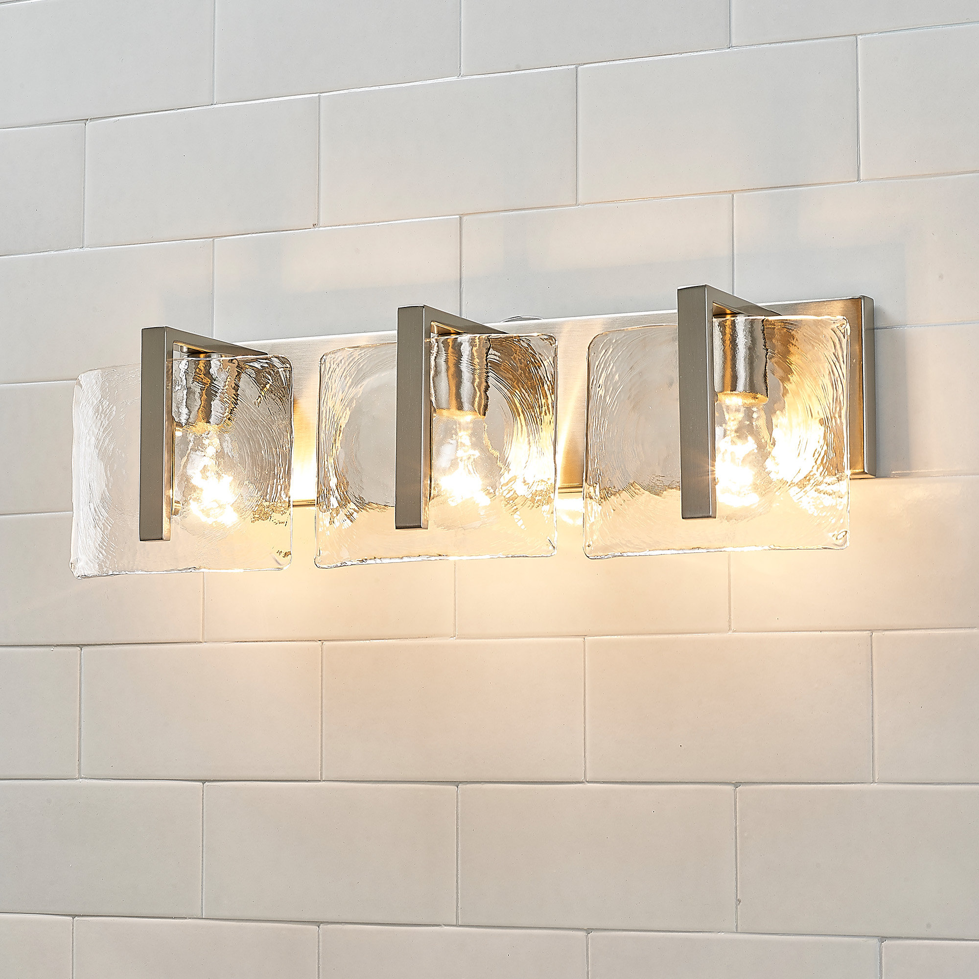 Aenon 3-Light Vanity Light - Contemporary - Bathroom Vanity Lighting ...