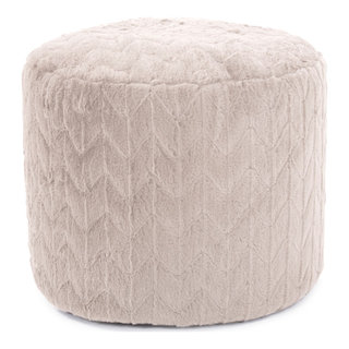 Tall Pouf - Transitional - Floor Pillows And Poufs - by Howard Elliott ...