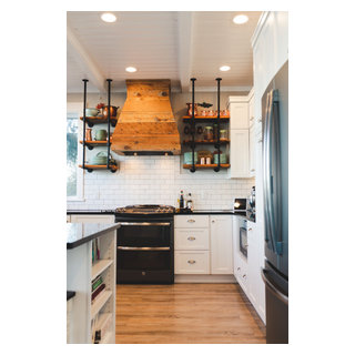 Industrial Beach House - Beach Style - Kitchen - Seattle - by Mise en ...
