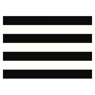 Black and White 2, Modern Crazy Stripes Circles Design Cream Wallpaper ...