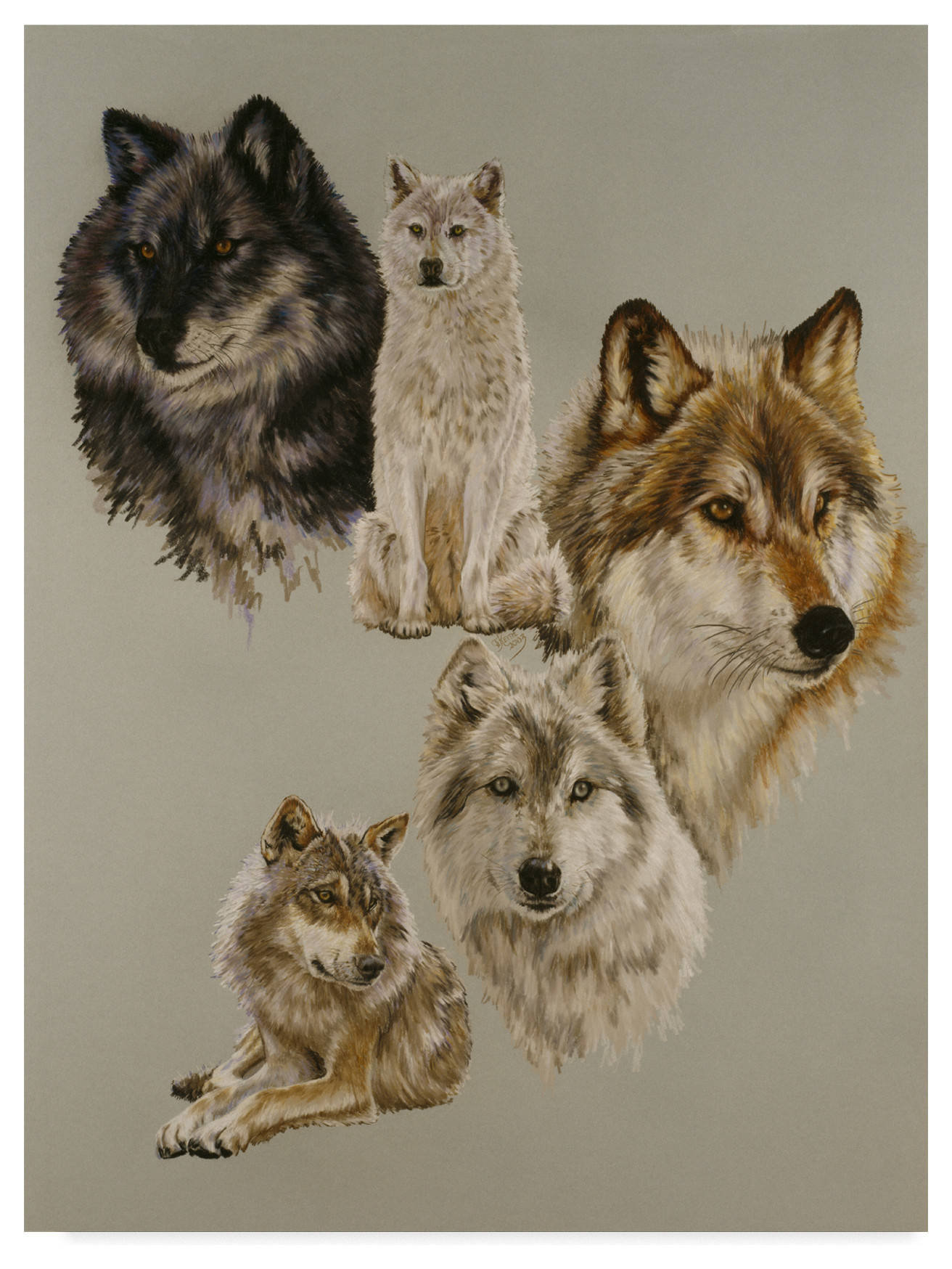 "Audacious" by Barbara Keith, Canvas Art, 24"x18" - Contemporary ...