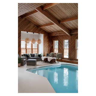 Canyon Meadows Residence II - Beach Style - Pool - Calgary - by LD&A ...