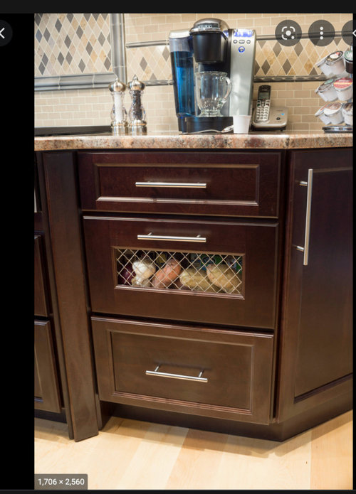 Cabinet Produce Drawers | Houzz Forum