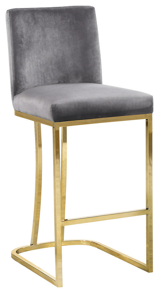 Heidi Upholstered Counter Stool - Contemporary - Bar Stools And Counter ...