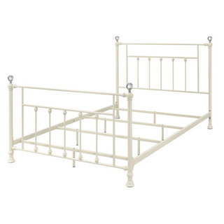 ACME Comet Metal Frame Full Bed in White, Full Size - Traditional ...