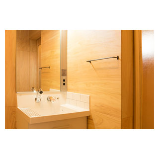 T・Y様 フルリノベーション工事 - Japanese Modern - Powder Room - Kobe - by 株式会社 リノアート ...