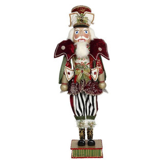 Mark Roberts 2020 Collection Rasp & Cream Nutcracker 50" - Contemporary ...