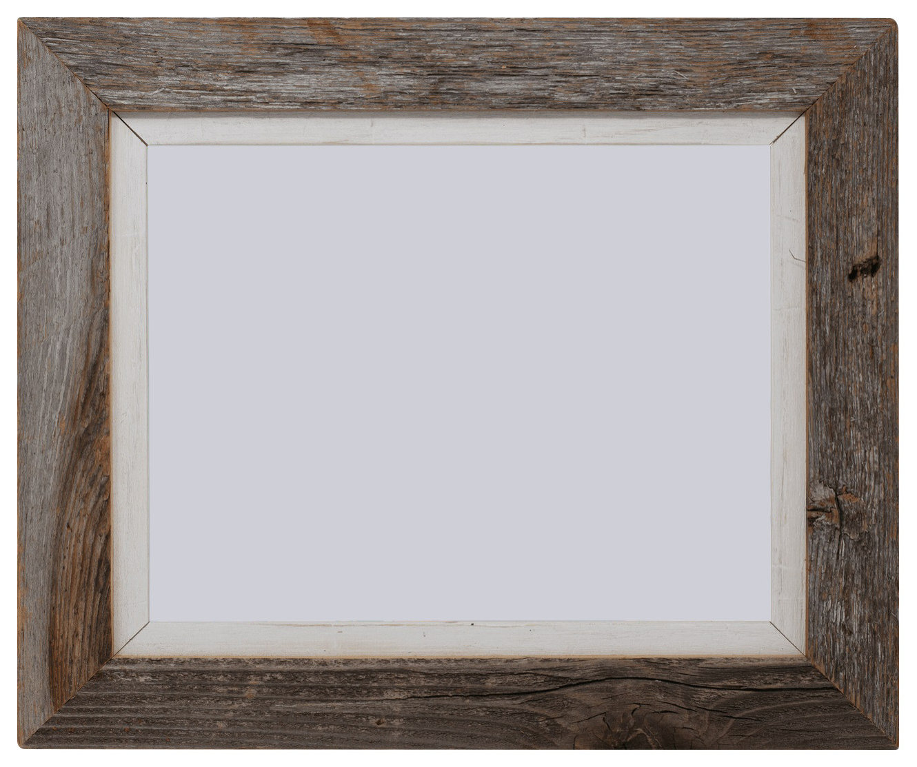Cottonwood Rustic Barnwood Frame, 8"x10" - Rustic - Picture Frames - by My Barnwood Frames | Houzz