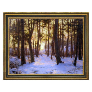 Walter Launt Palmer The Pine Coppice Framed Canvas Print, 18"x24 ...