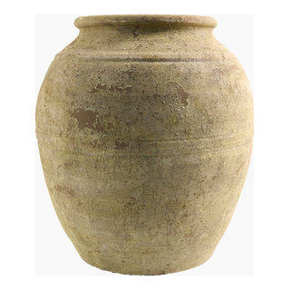 Aarush Vase, Rust, 5'3" x 7'3", 15"H x 14"W x 14"D - Vases - by ...