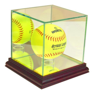 Softball Display Case - Traditional - Display And Wall Shelves - by ...
