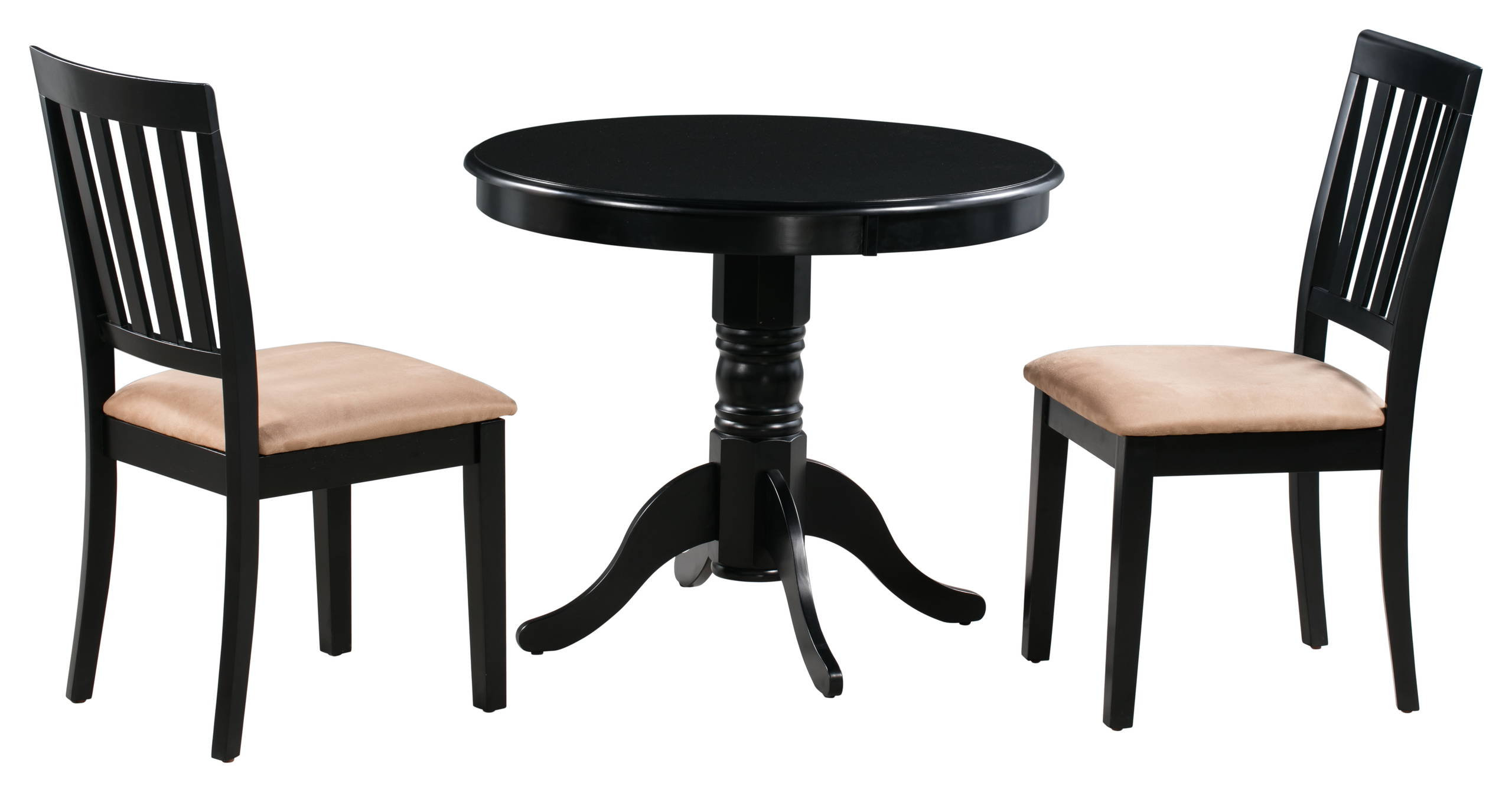 3-Piece Brookline Dinette Dining Room Table Set - Traditional - Dining ...