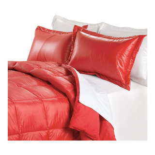 PUFF Packable Down Indoor/Outdoor Water Resistant Comforter, Twin ...