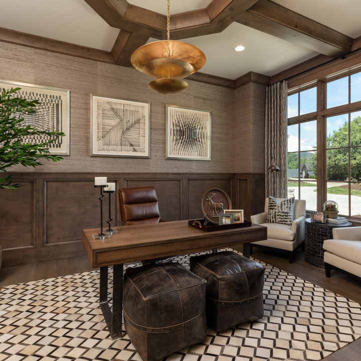 75 Rustic Home Office Ideas You'll Love - July, 2025 | Houzz