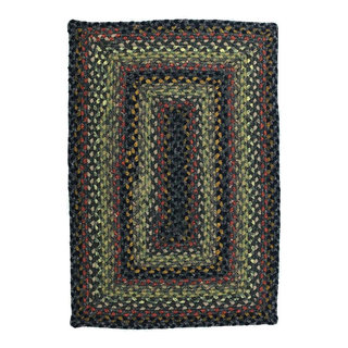 Homespice Decor Enigma Farmhouse Cotton Braided Rug, 6' x 9 ...