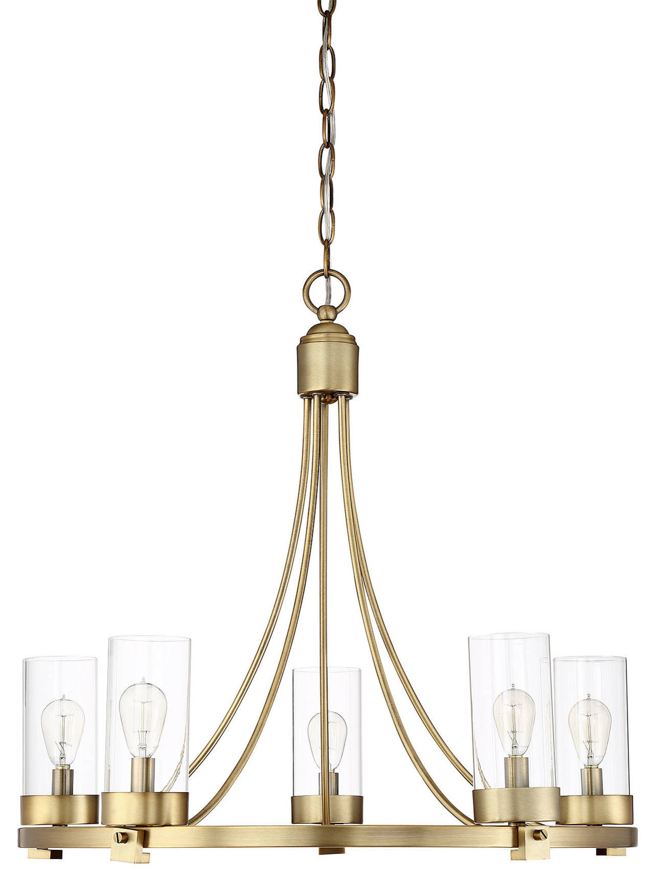 Beautiful Things Lighting Ragusa 5 Light Chandelier 41820 ...