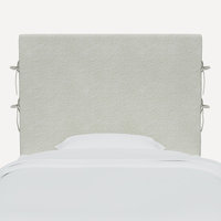 Rachel Ashwell Slipcover Headboard, Milano Snow, Twin - Transitional ...