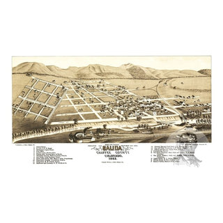 Old Map of Littleton New Hampshire 1883, Vintage Map Art Print, 24"x36 ...