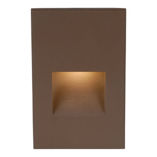 LEDme Vertical Step and Wall-Light 120V Red, Bronze - Modern ...