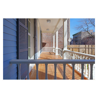 George B. and Susan Elkins House - Traditional - Exterior - New York ...