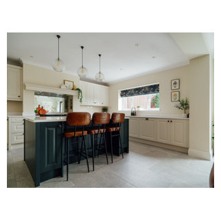 Jefferson Kitchen in Porcelain & Deep Forest by The Appliance Gallery ...